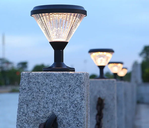 Solar Pillar Light Outdoor A – Nairobi Lights